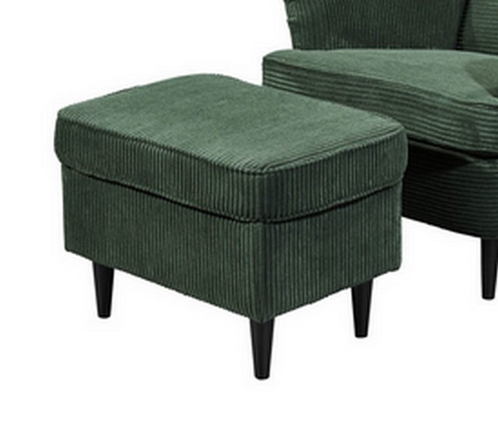Hocker Oskar Fusshocker Stoffbezug Kord Grün | Hocker | Sessel & Hocker ...
