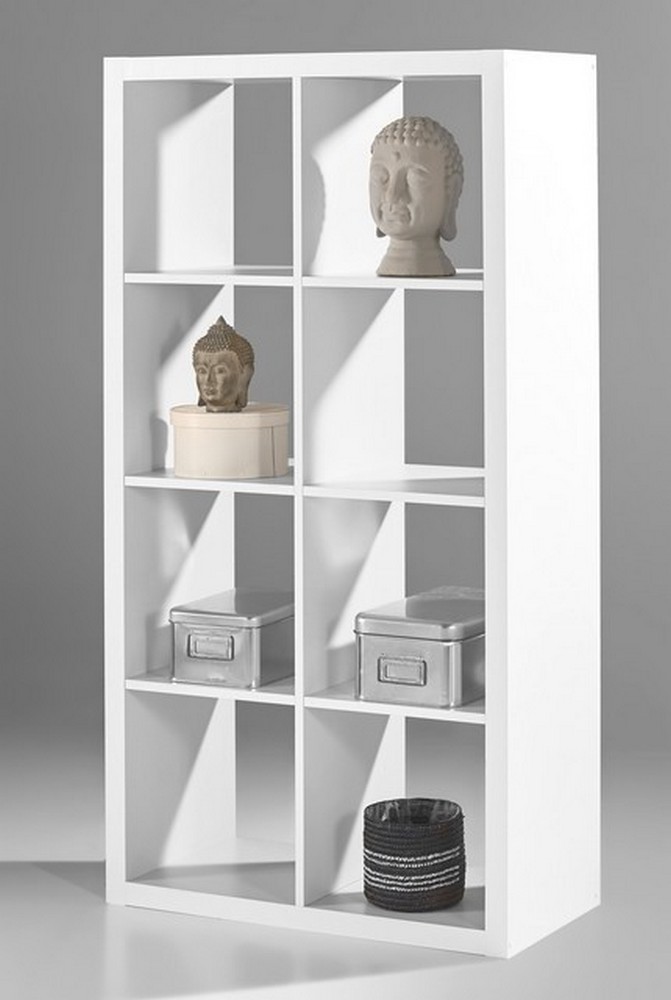 Raumteiler Style Weiss NB 8 Fächer | Raumteiler | Regale | Wohnzimmer ...